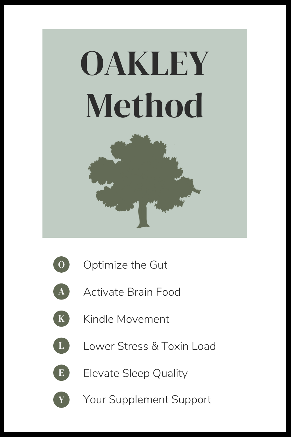 The OAKLEY Method - OAKLEY Wellness, LLC